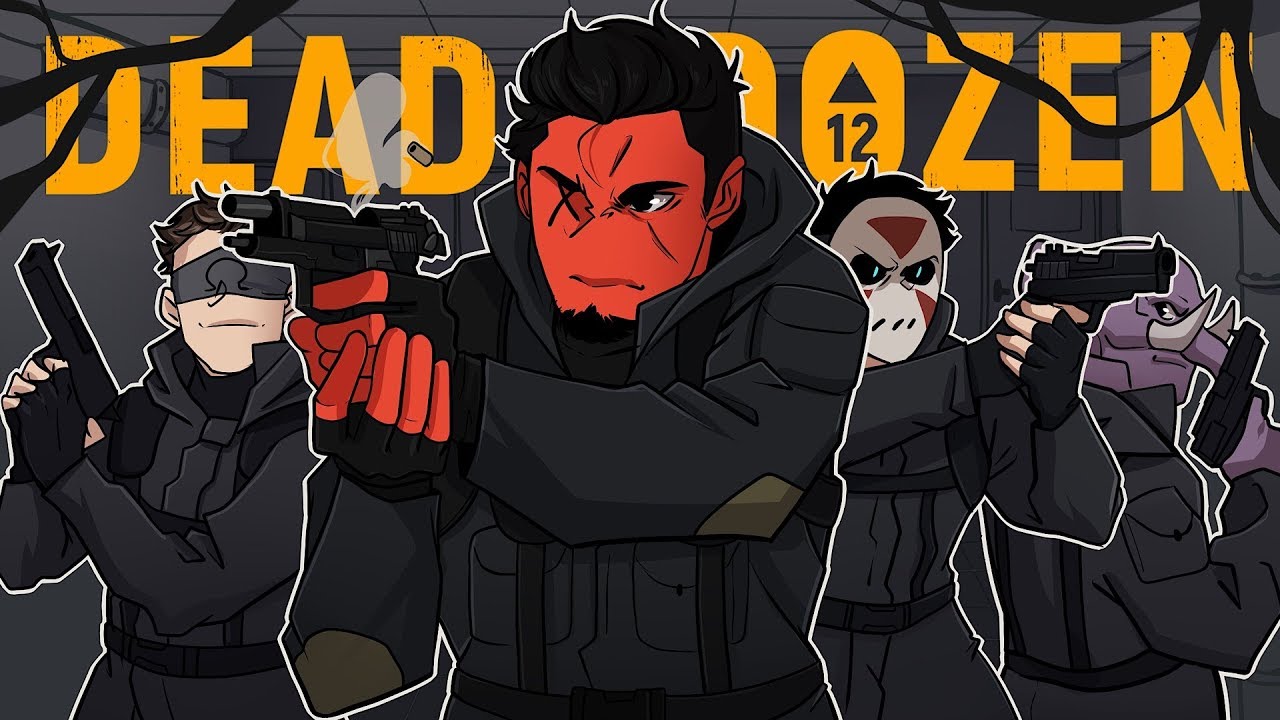 AWESOME NEW ZOMBIE GAME! | Dead Dozen (w/ H2O Delirious, Ohmwrecker ...