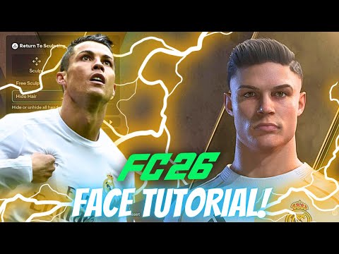 How to create CRISTIANO RONALDO in EA SPORTS FC 26