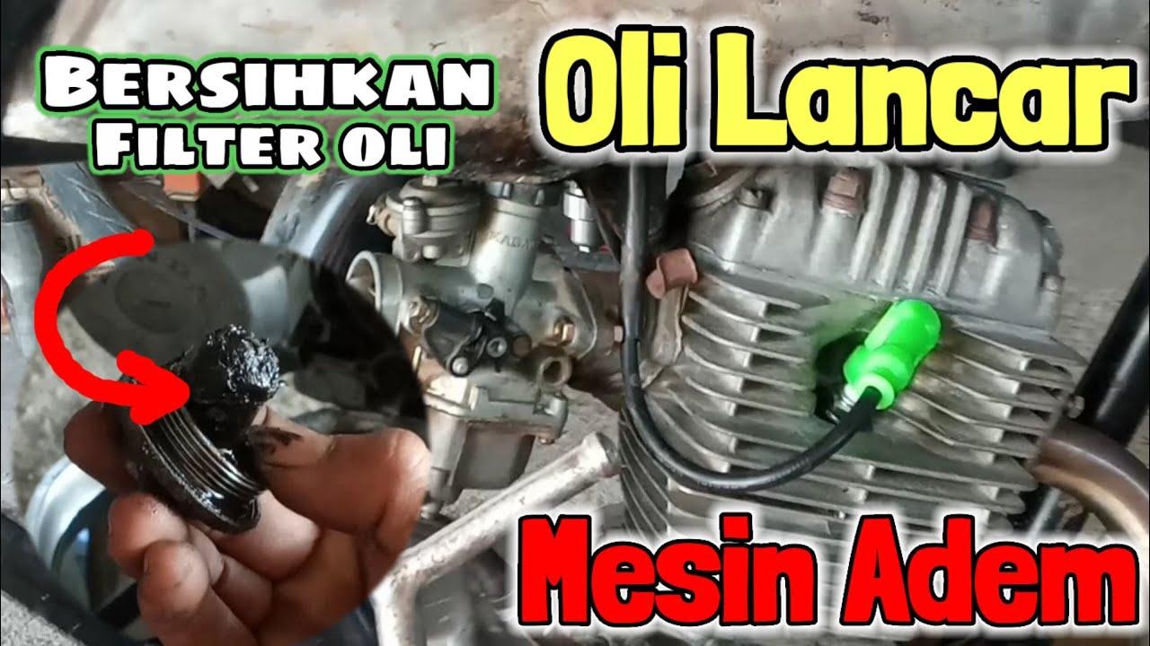 Fungsi Filter Oli Pada Sepeda Motor - YouTube