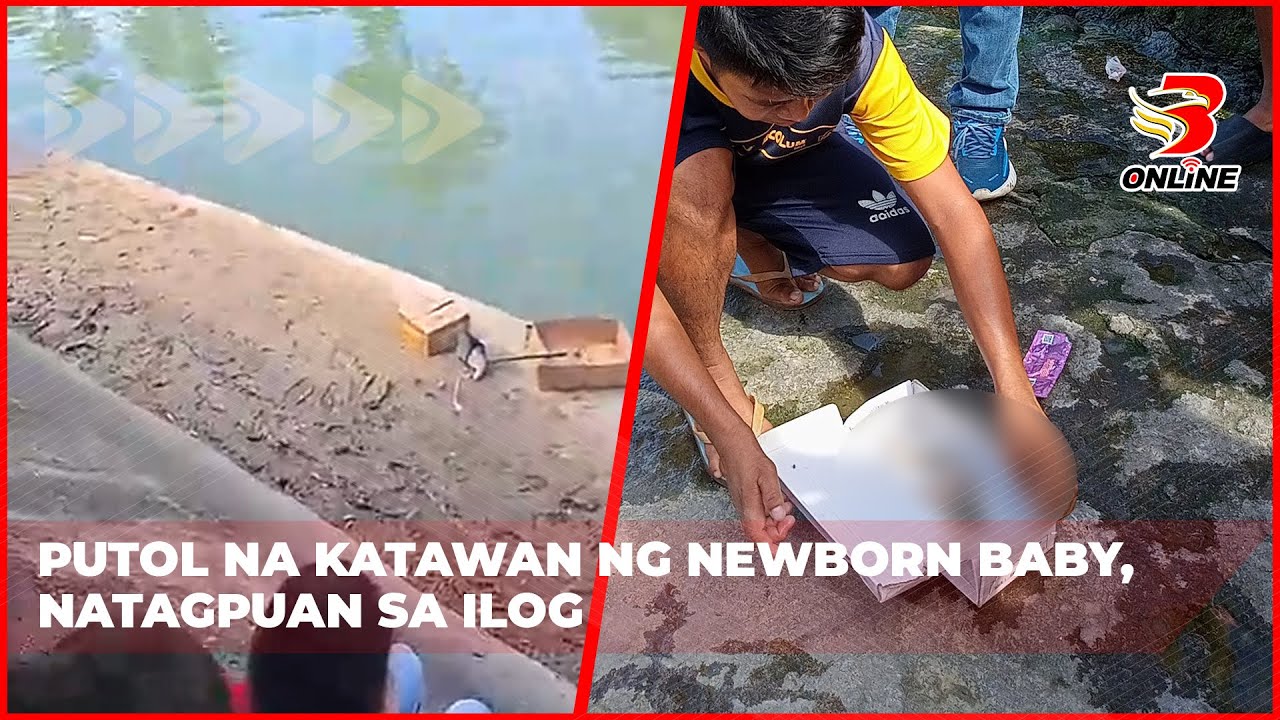 Putol na katawan ng newborn baby, natagpuan sa ilog - YouTube
