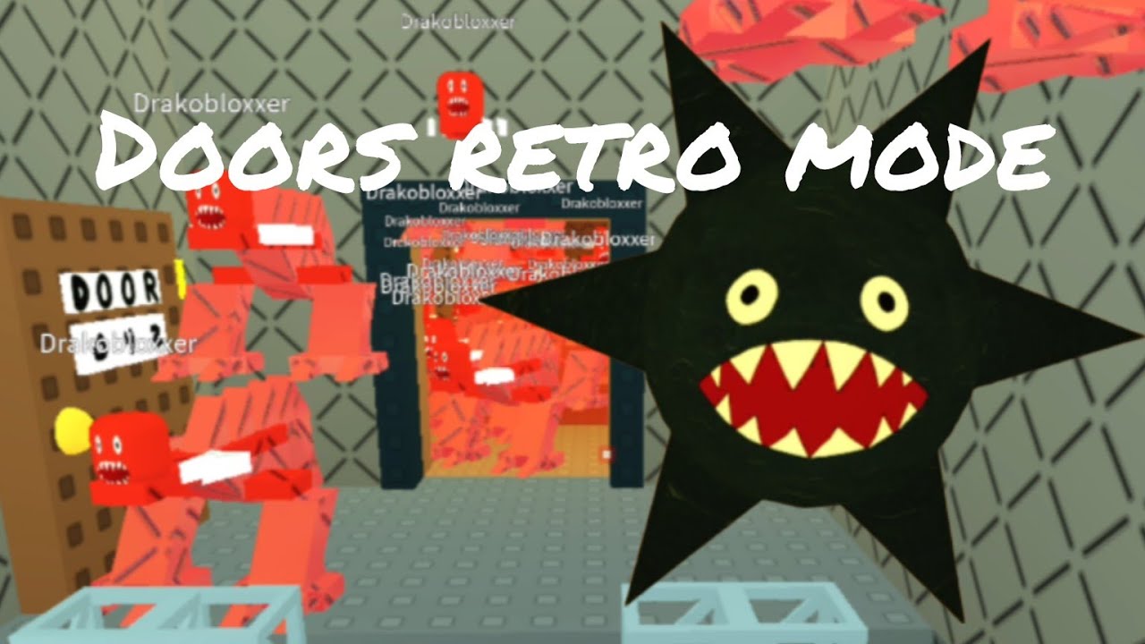 Playing the Brand New Doors Retro Mode - YouTube