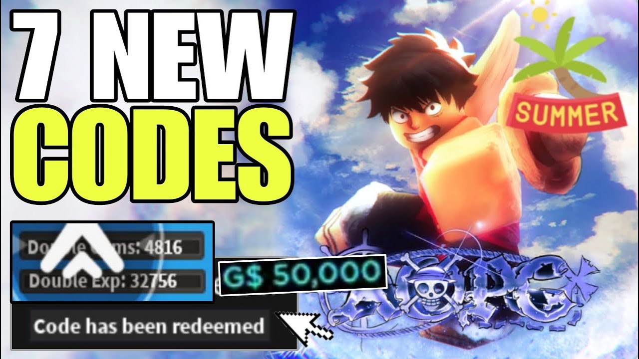 *NEW UPDATE* ROBLOX A ONE PIECE GAME CODES | AOPG ROBLOX CODES | AOPG CODE - YouTube