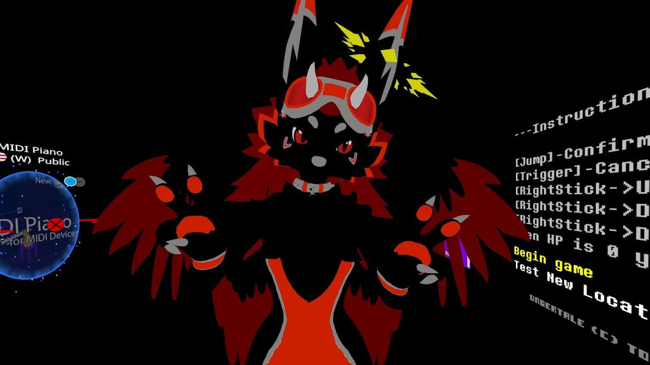 🩸Played Undertale demo🔧 (in Vrchat) #vrchat #undertaledemovrchat - YouTube
