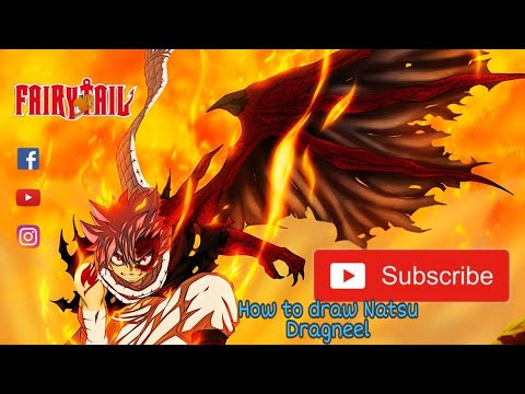 Speed Drawing: Natsu Dragneel- (Fairy Tail) | How to Draw Natsu's ...