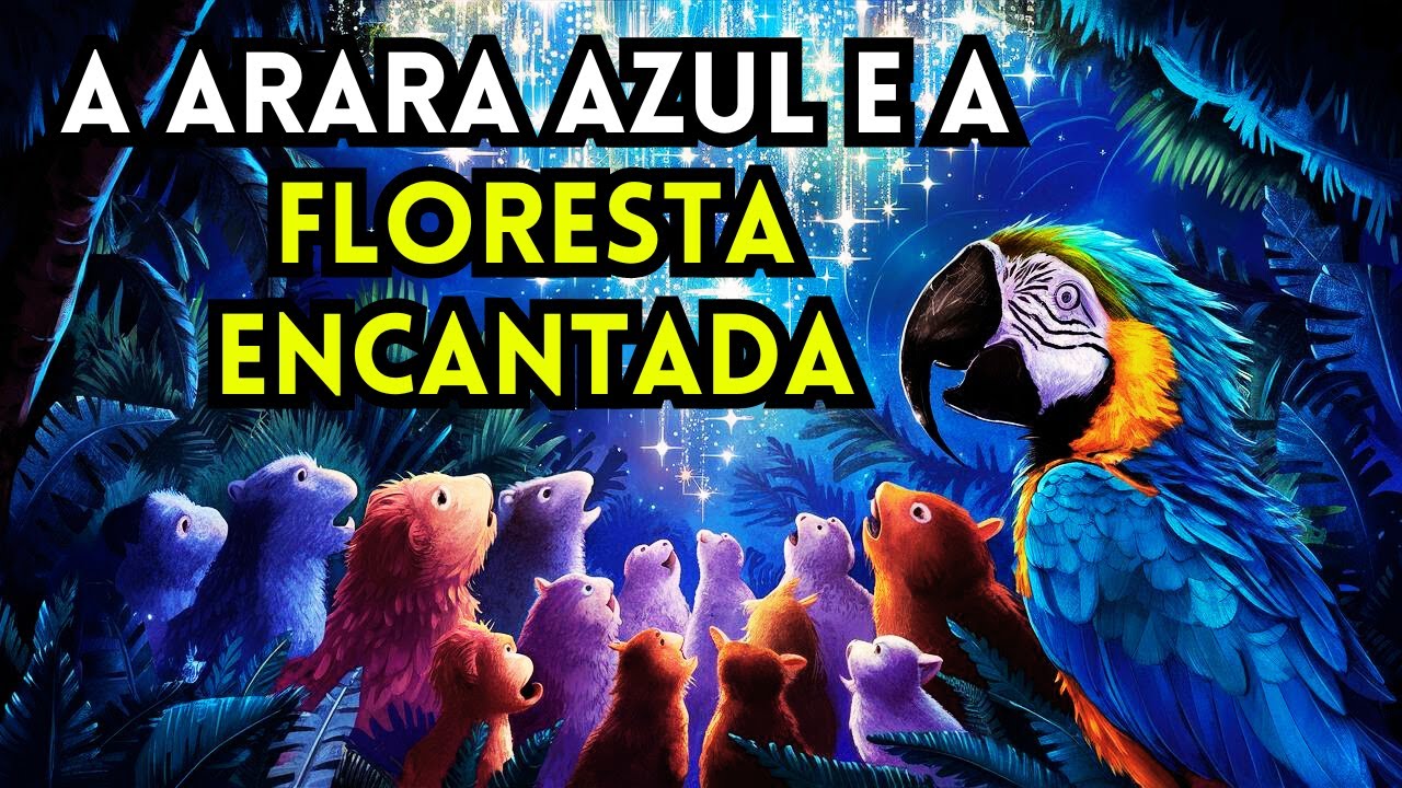 A HISTÓRIA DA ARARA AZUL E A FLORESTA ENCANTADA - YouTube