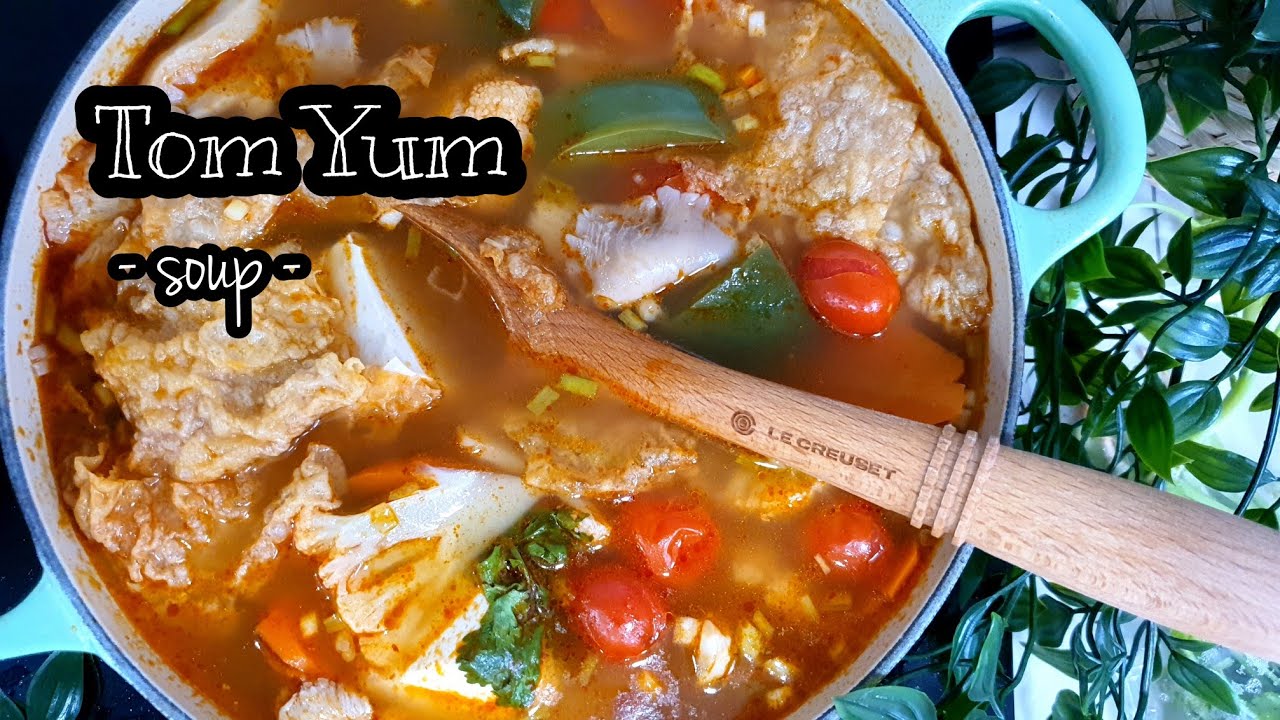 Instant Tom Yam Soup / Sup Tom Yam Instant and Easy - YouTube