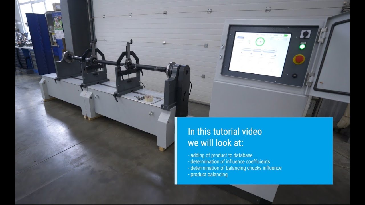 How to balance the cardan shaft on Enset equipment with new software ...