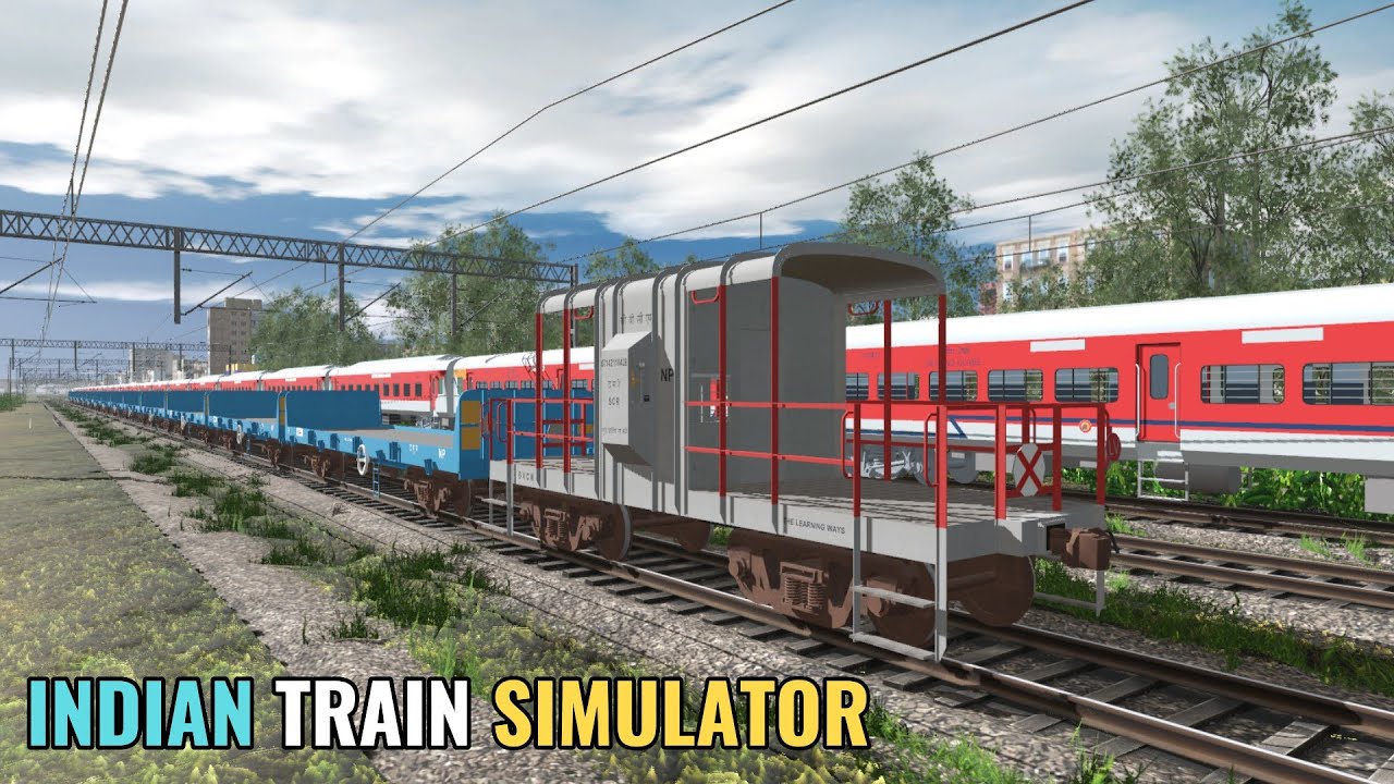 LOCAL TRAIN MISSED USING FREIGHT TRAIN TO CHASE IT IN INDIAN RAILWAYS ...