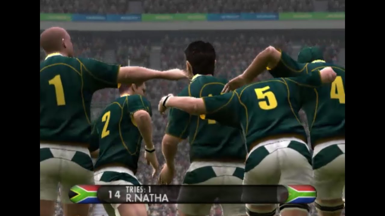 EA Sports Rugby 08 PS2 2007 RIB Rugby World Cup 2007 Springbok South ...