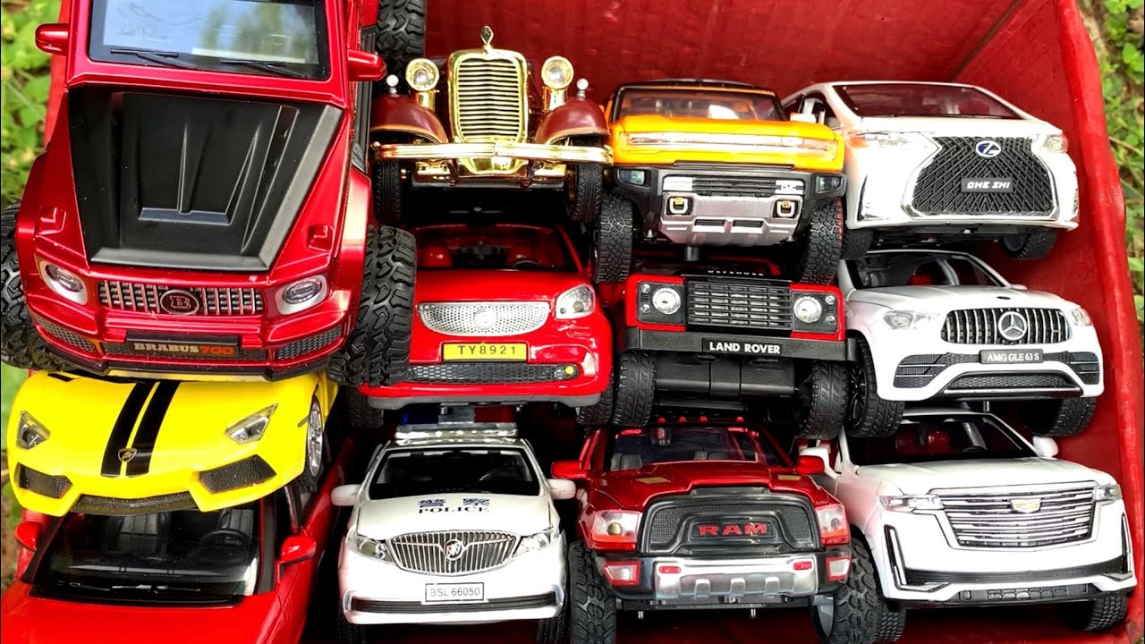 Review Box Full of Diecast Cars /Brabus G63, Hummer EV, Mercedes GLS600 ...