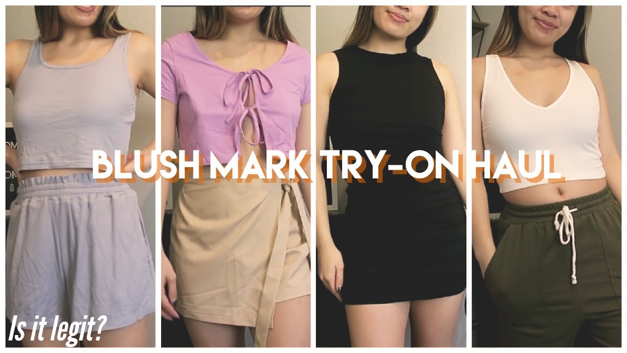 BLUSH MARK TRY-ON HAUL: is it worth it? is it legit? *Honest Review ...