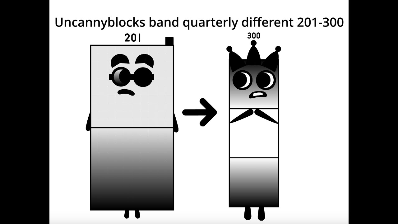 Uncannyblocks band quarterly different 201-300 (Official) - YouTube