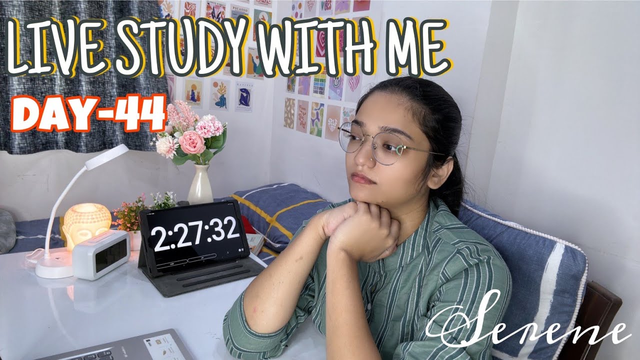 Day 43, Live Study Session with Pomodoro ⏳📚: Crush Your Goals Together! - YouTube