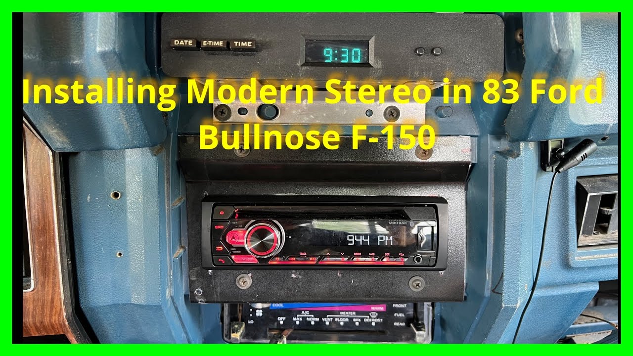 1986 Ford Bronco Stereo System 1986 Ford Bronco Find Speakers,