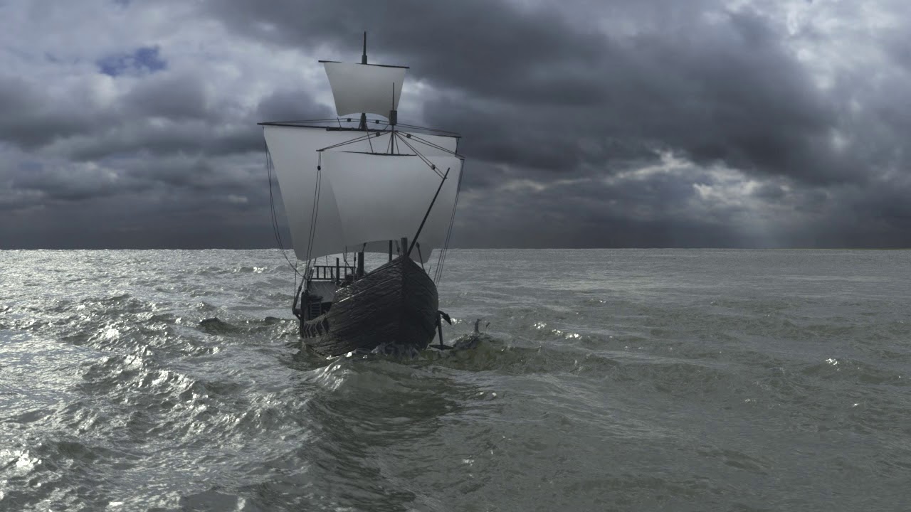 Houdini Simulation Ocean Extended Boat - YouTube