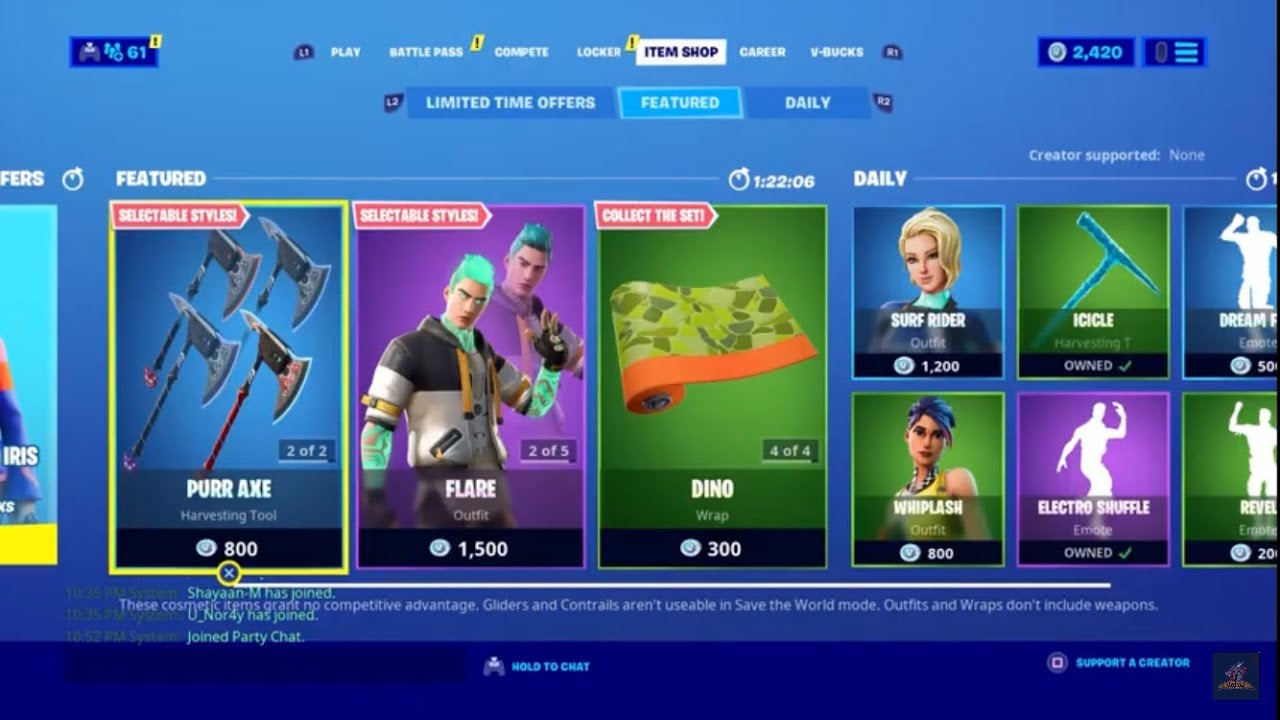 FORTNITE ITEM SHOP COUNTDOWN LIVE! June 17 2020 ITEM SHOP UPDATE ...