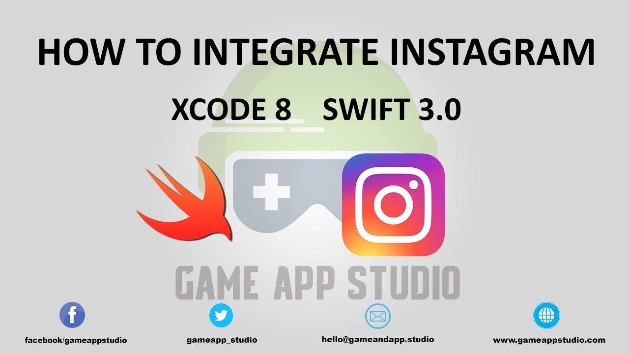 Learn how to integrate Instagram into your App using Xcode - YouTube