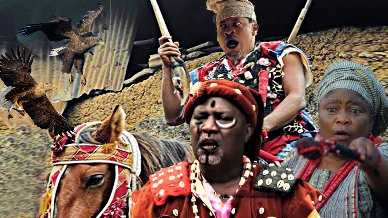 AGBARA BASHORUN GAA - An African Yoruba Movie Starring - Adewale Taofeek Digboluja, Abeni Agbon ...