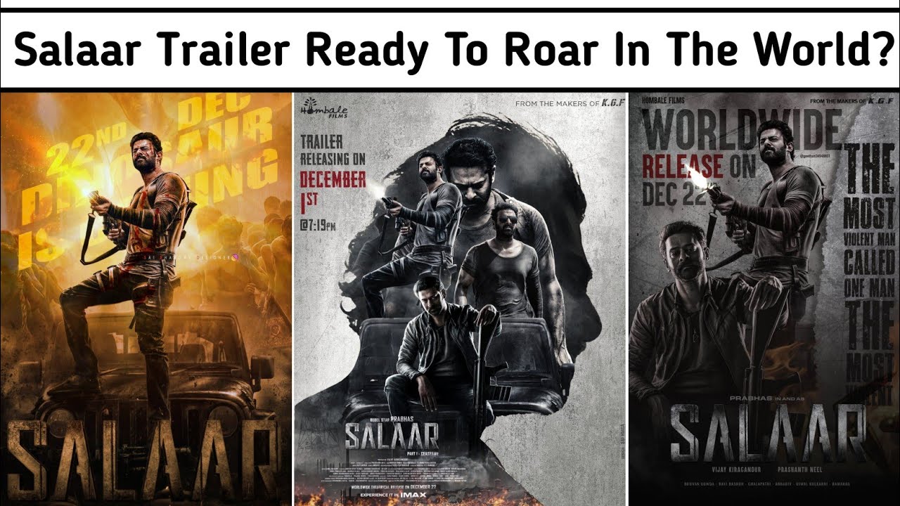 Salaar Record Breaking Universal Trailer Now Ready To Roar || Salaar ...