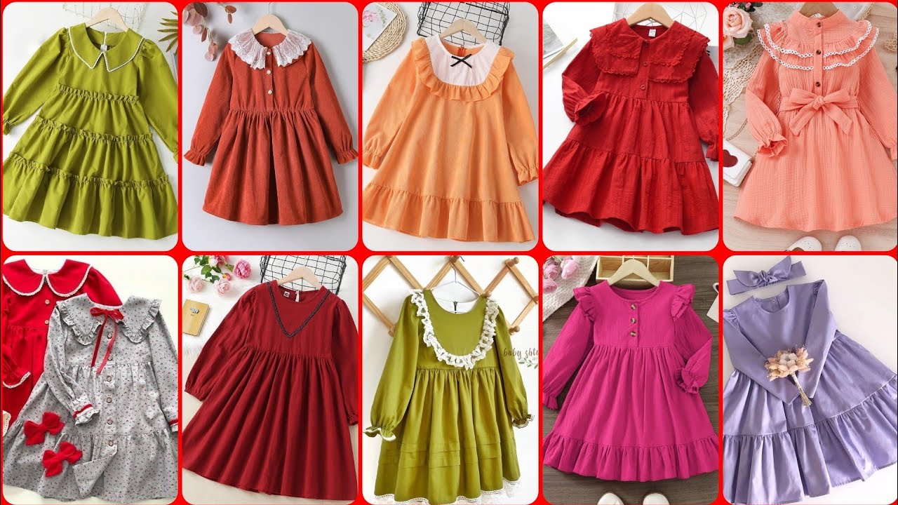 Very Easy Homemade Baby Girl Frock Design/Kids Frock Design Ideas/Baby ...