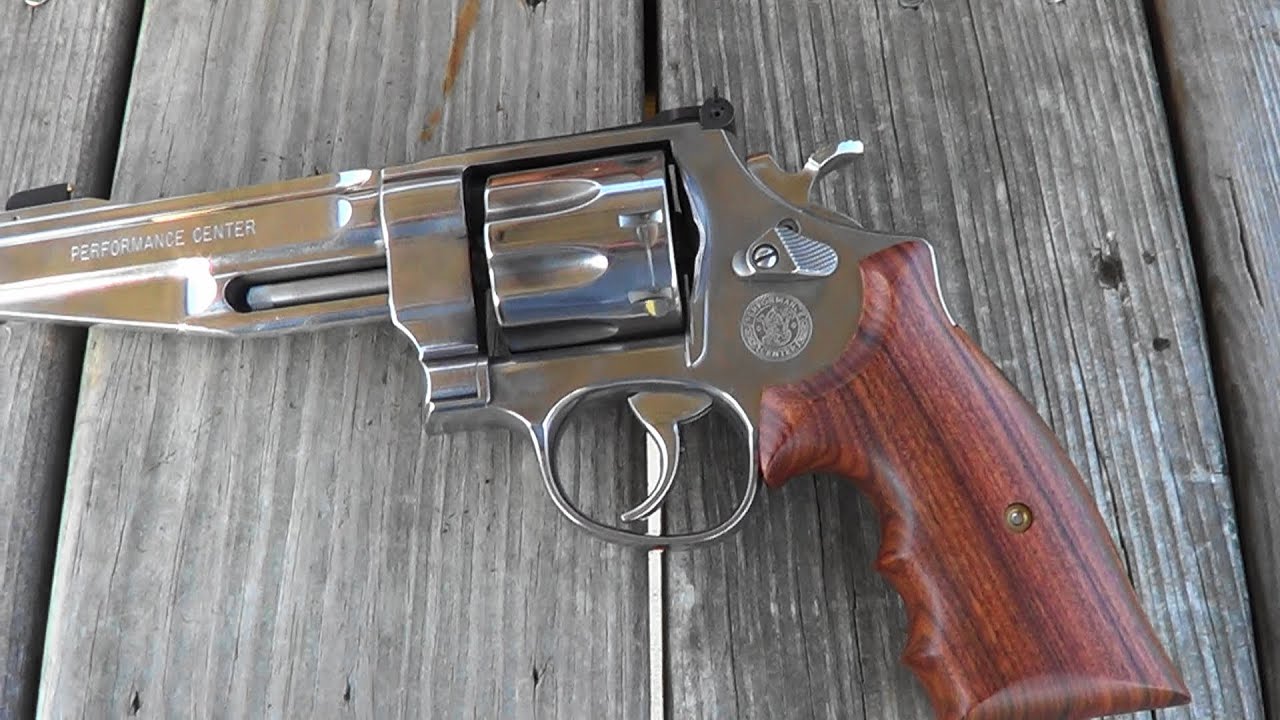 S&W Model 627-5 Performance Center 8 Shot 357 Magnum - YouTube