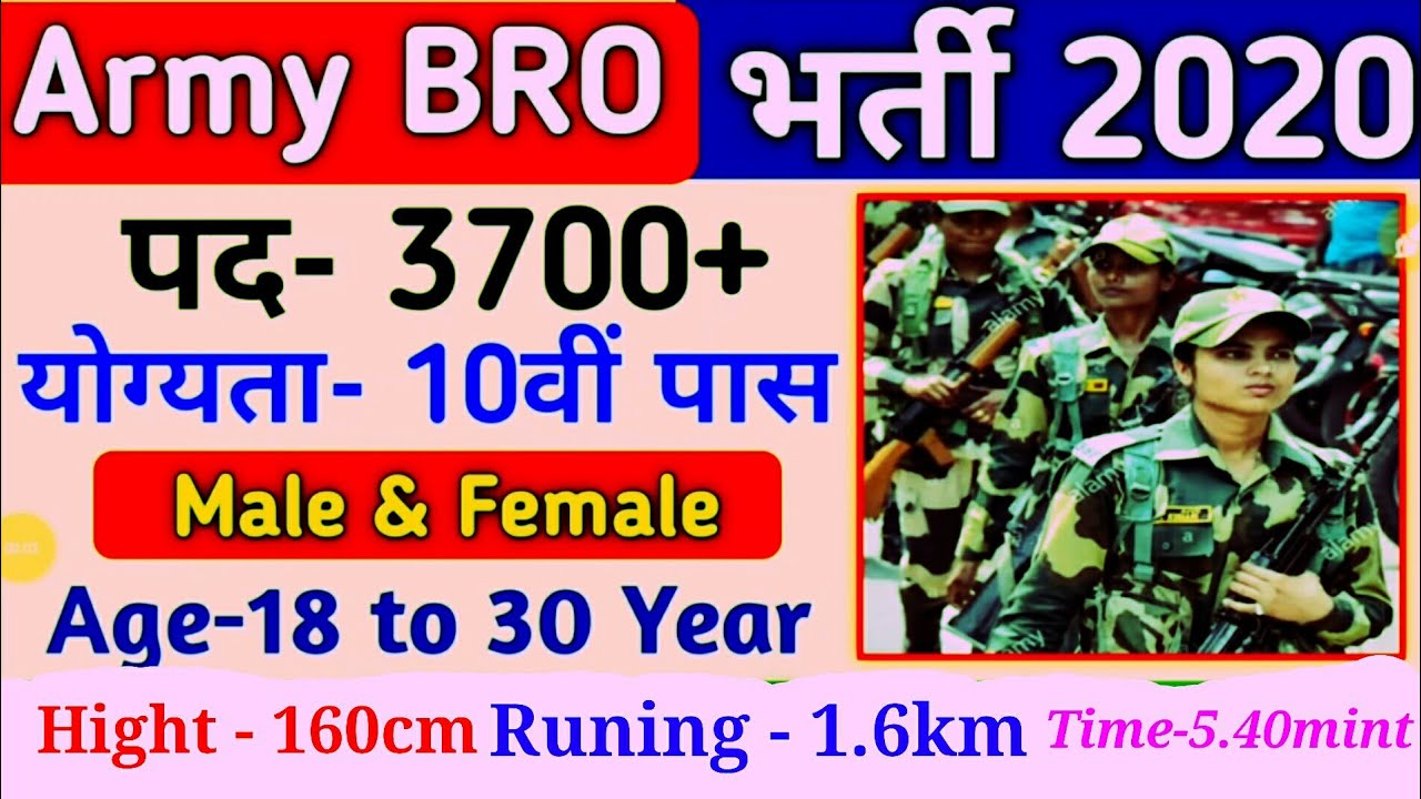 BRO Multi Skilled Worker Recruitment 2020. - YouTube