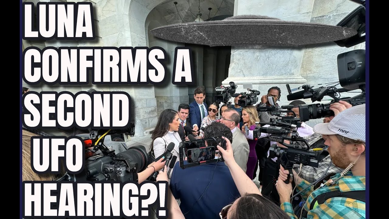 Rep. Luna confirms Nancy new House UAP hearing! - YouTube