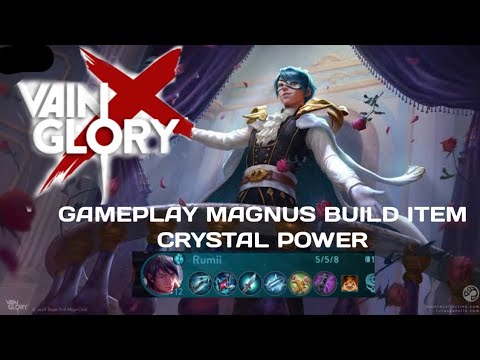 VAINGLORY GAMEPLAY MAGNUS CRYSTAL POWER |3VS3| SABAR BANG KLO MAIN SAMA ...