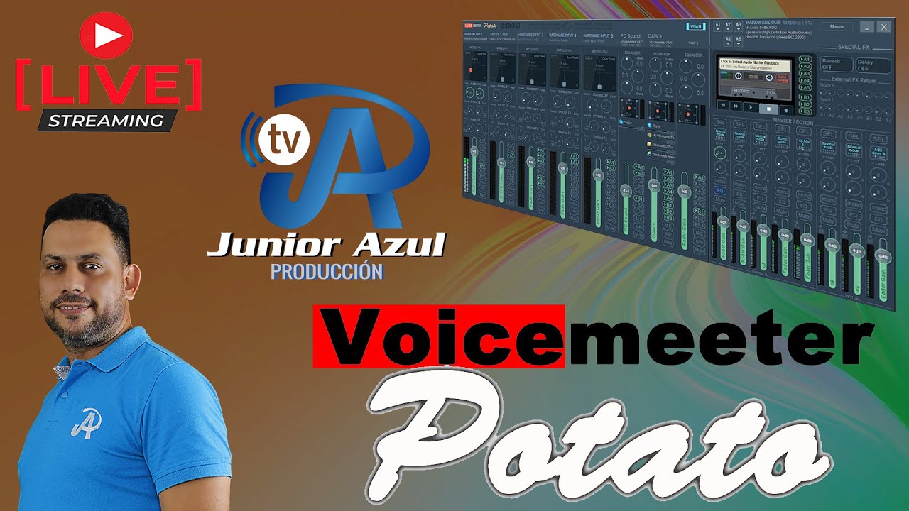 VoiceMeeter POTATO como lo configuro - YouTube