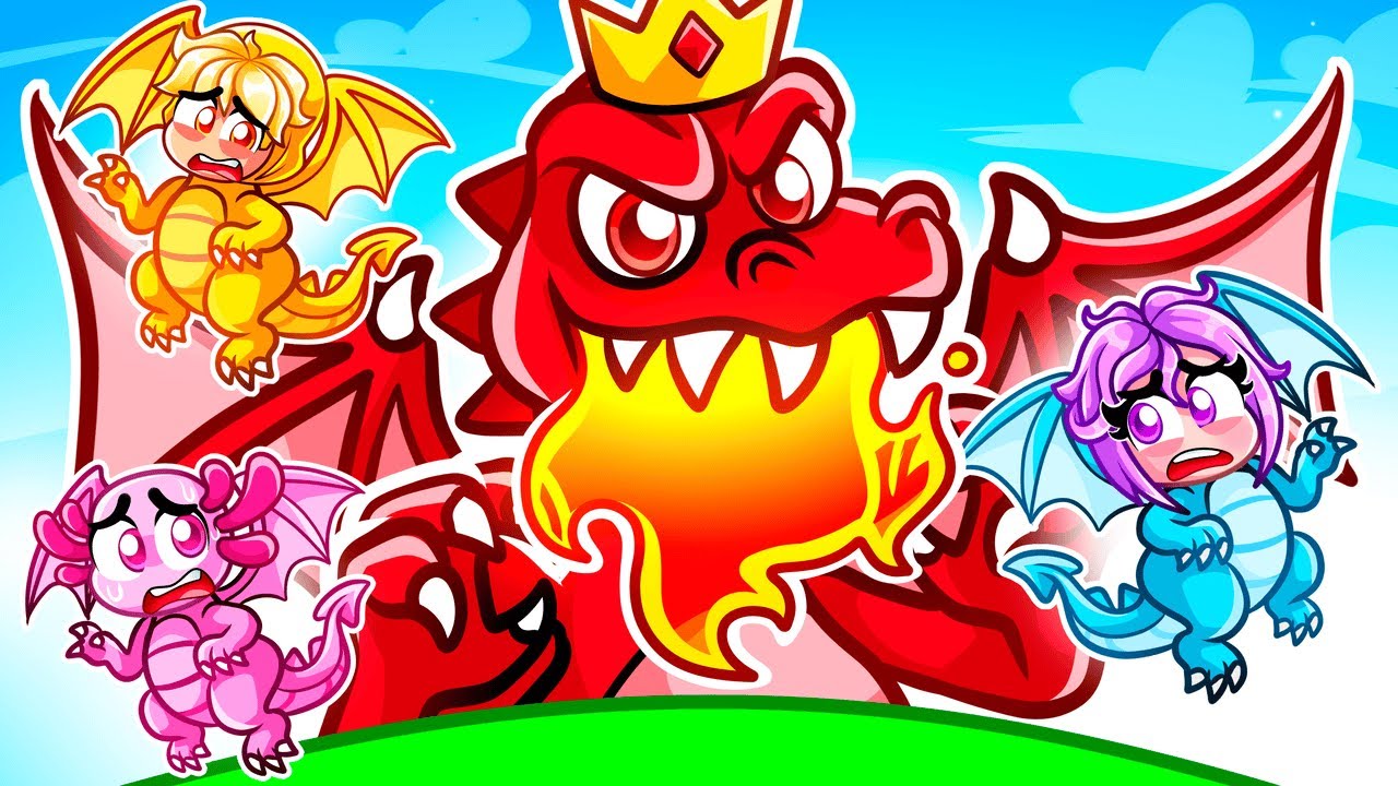 Becoming The BIGGEST DRAGON To EAT MY FRIENDS! - YouTube