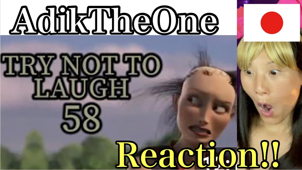 Japanese NO Reaction to Try not to laugh CHALLENGE 58 by AdikTheOne - YouTube