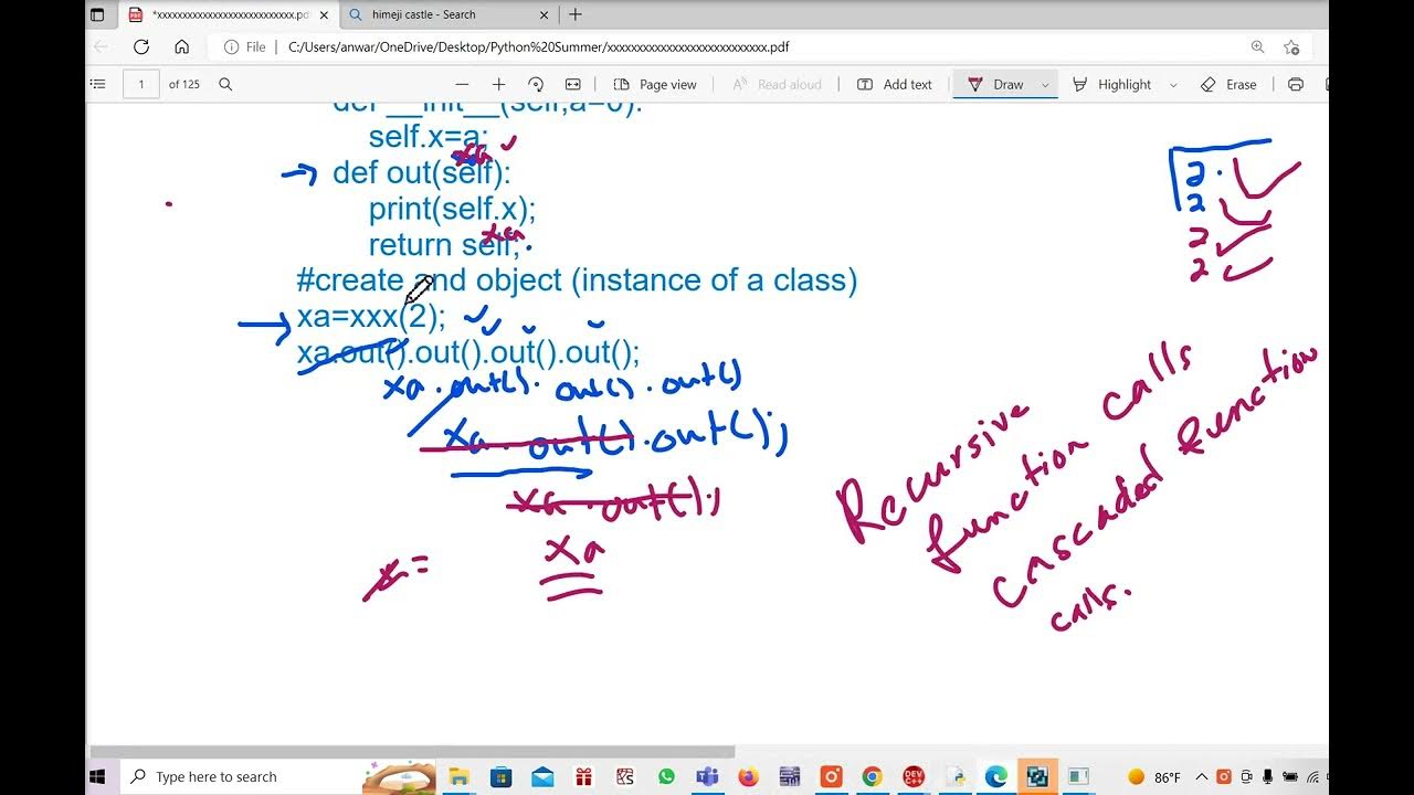 week 06 python adding two objects - YouTube