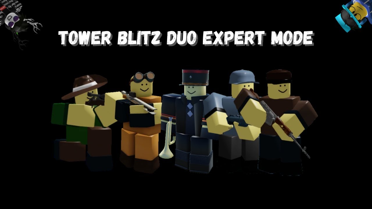 Tower Blitz - Duo Expert Mode Completed (With minecraft texts!) - YouTube