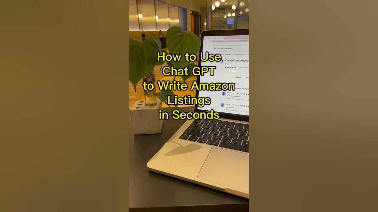How to Use Chat GPT to Analyze Amazon Review and Write Amazon Listings in Seconds - YouTube