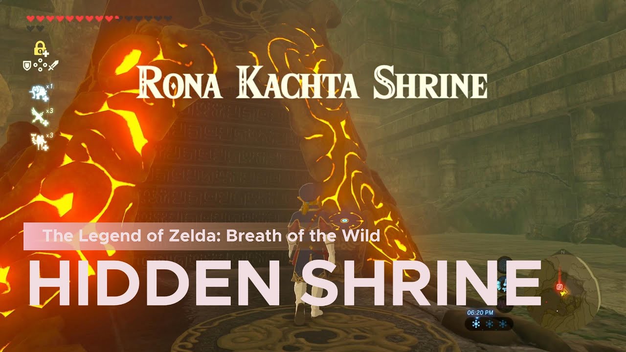 How to Enter the Forgotten Temple for Rona Kachta Shrine in Zelda ...