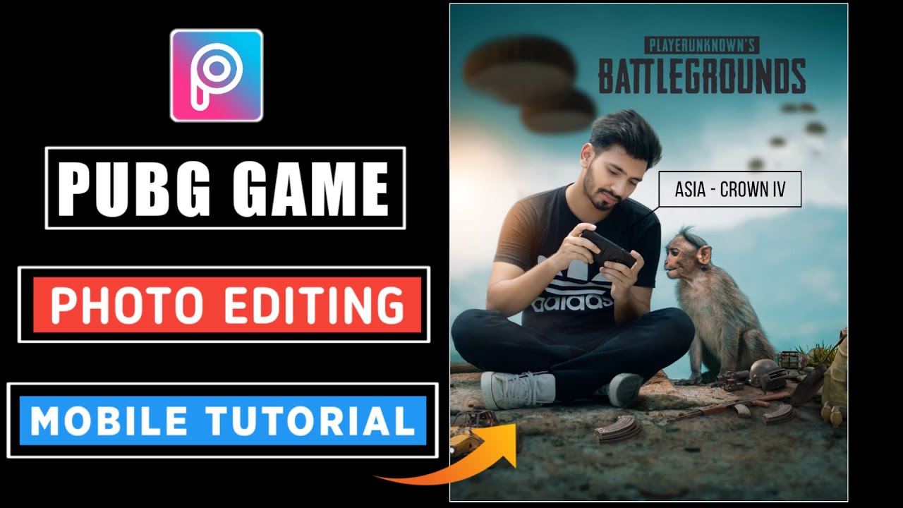 PicsArt Pubg Photo Editing - Pubg Photo Editing Tutorial - Best Pubg ...
