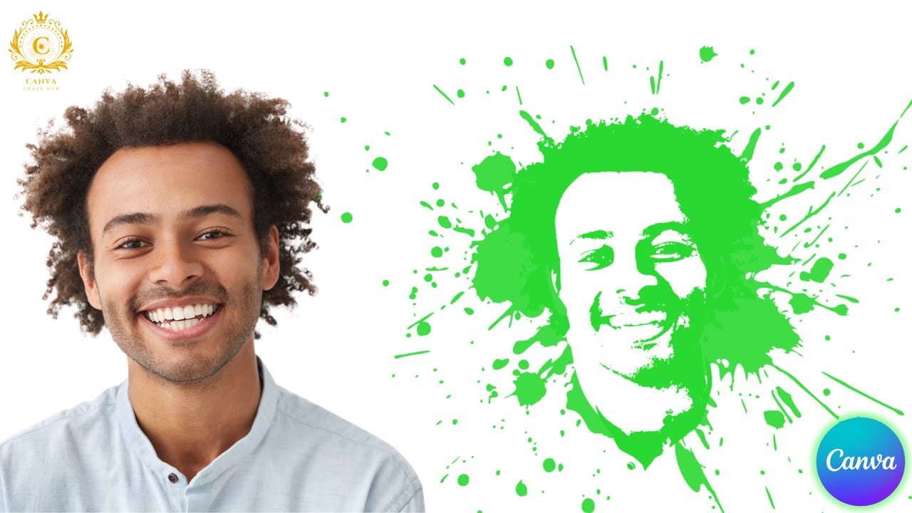 How to Create Stunning Paint Splash Effects in Canva - YouTube