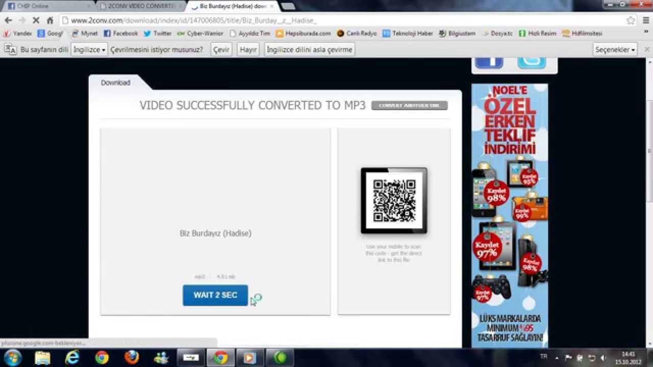 2conv com deneme - YouTube