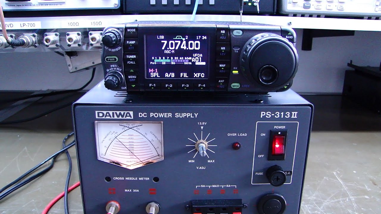 ALPHA TELECOM: REVISÃO GERAL e ALINHAMENTO ICOM IC-7000 e FONTE DAIWA ...