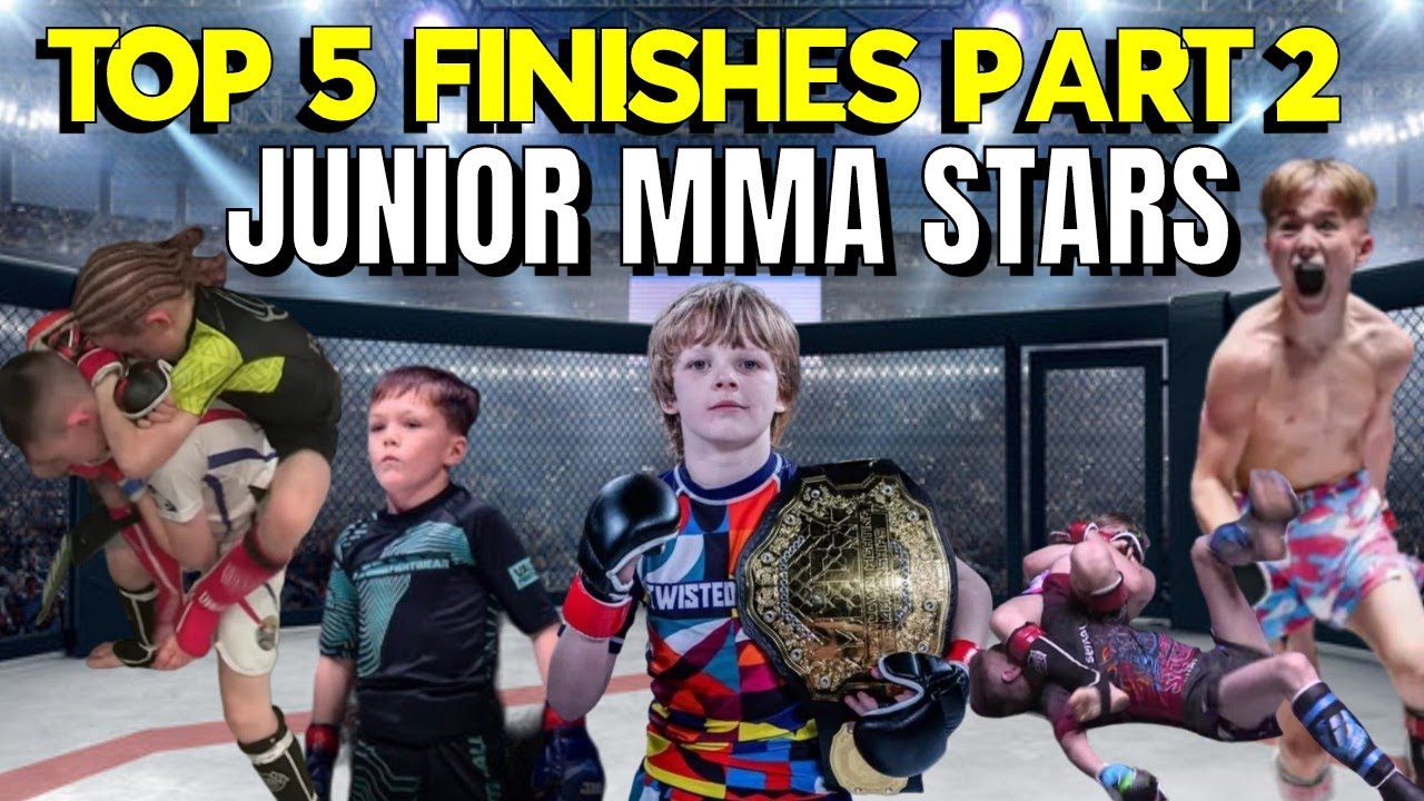 Kids MMA 🔥🔥 Top 5 Crazy Finishes by Junior MMA Stars - Part 2 ...