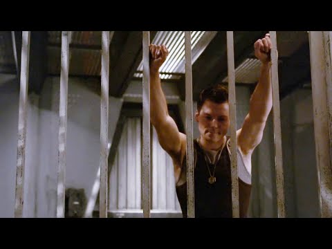 Battlestar Galactica: The Miniseries (2003) | Apollo finds a familiar sight - Starbuck in the brig