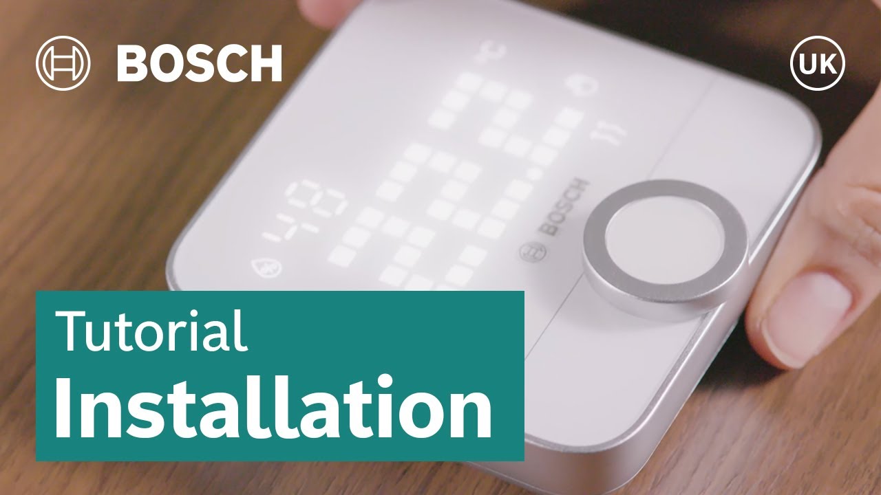 Installation: Room Thermostat II I Bosch Smart Home - YouTube