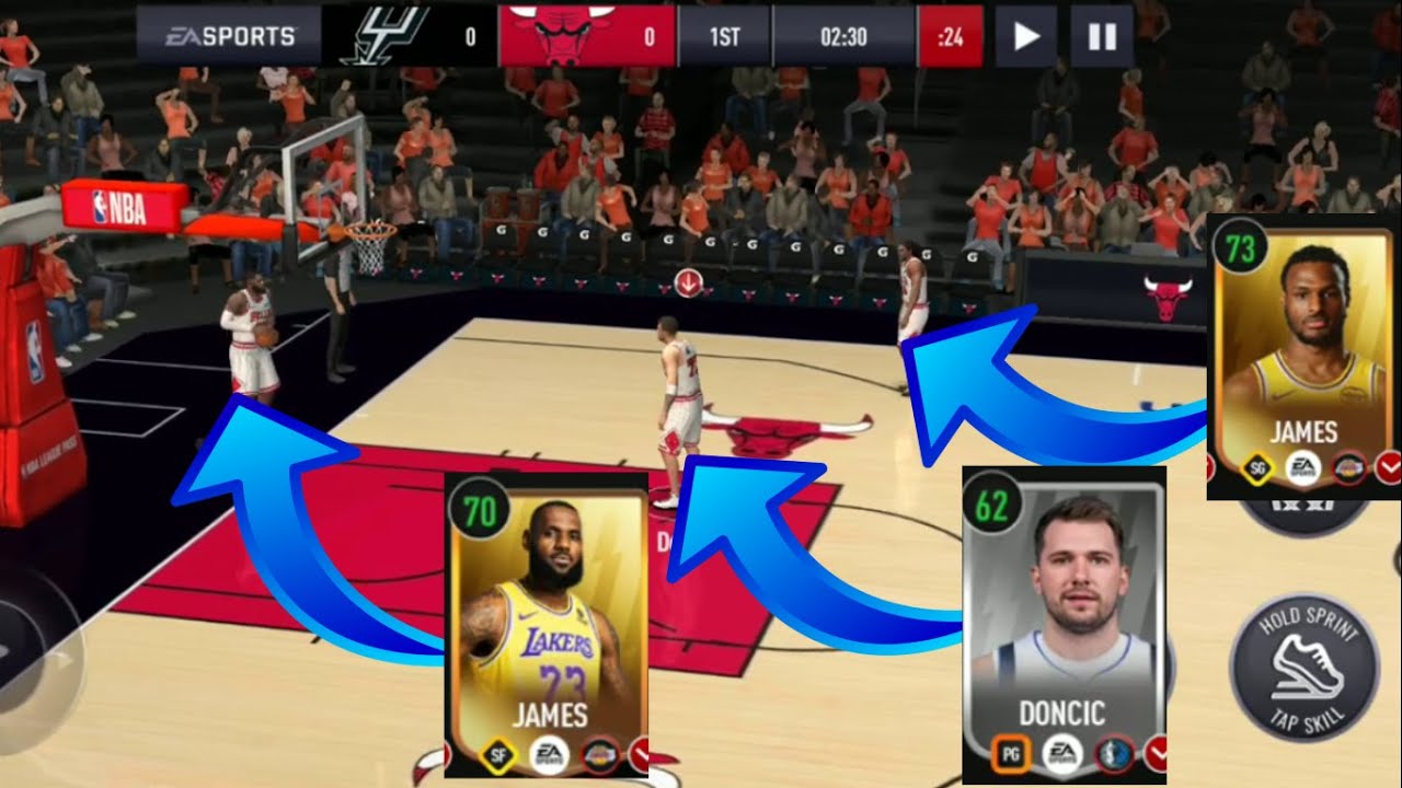 Gameplay With The Lakers New Big Three (Luka, Bronny, LeBron) In NBA ...