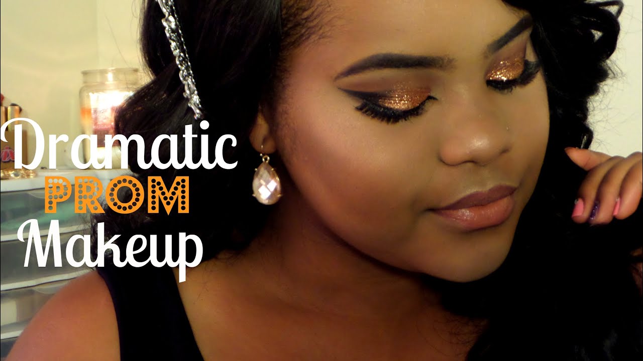 PROM 4|Dramatic Prom Makeup Tutorial - YouTube