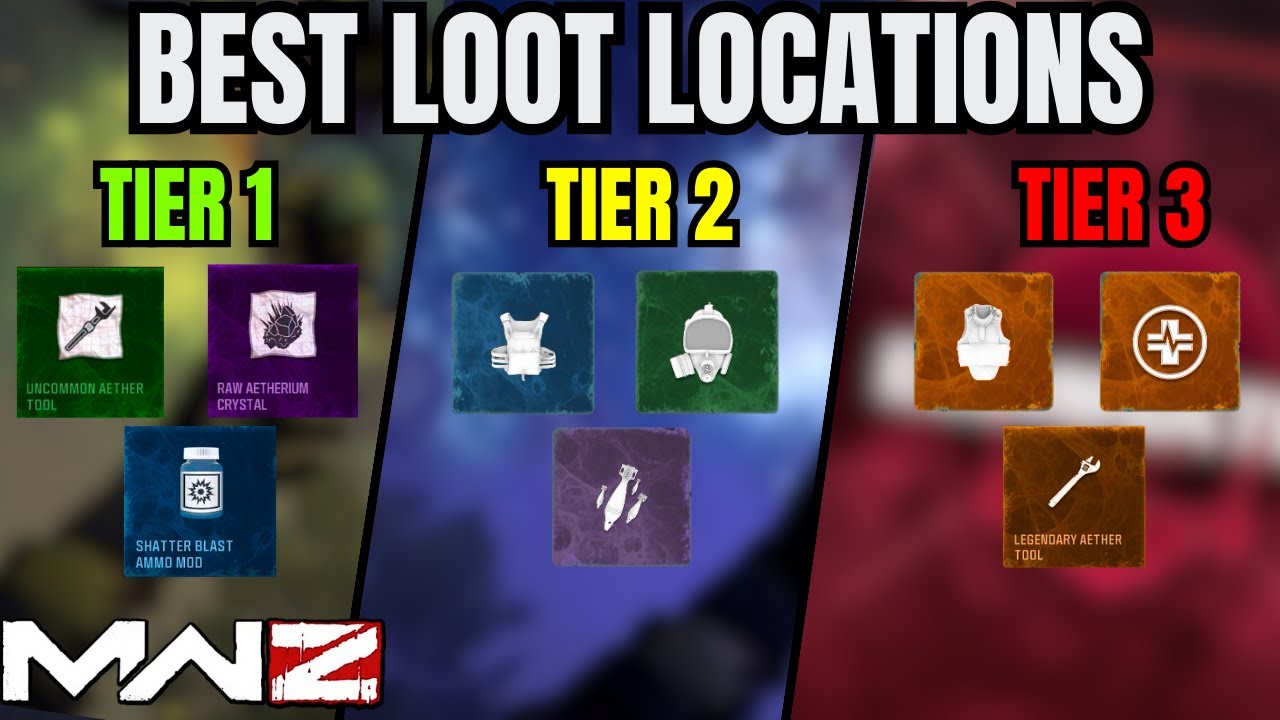 MWZ : Best Locations For Easy Loot! - YouTube
