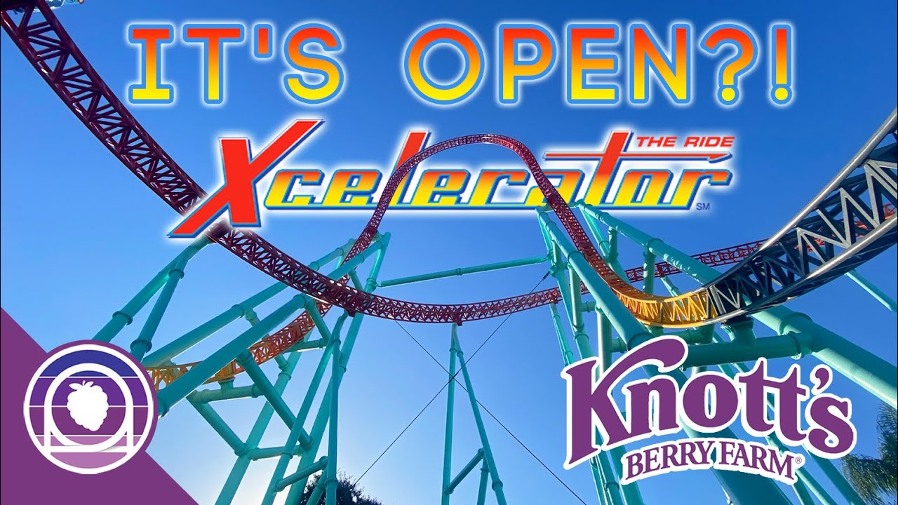 Xcelerator Finally Re-Opened?! + Other Major Updates All Over Knott's ...