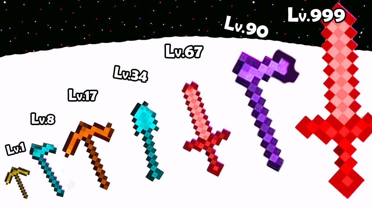 Merge Digger Run 3D - Max Level Up Evolution a Pickaxe into a Giant ...