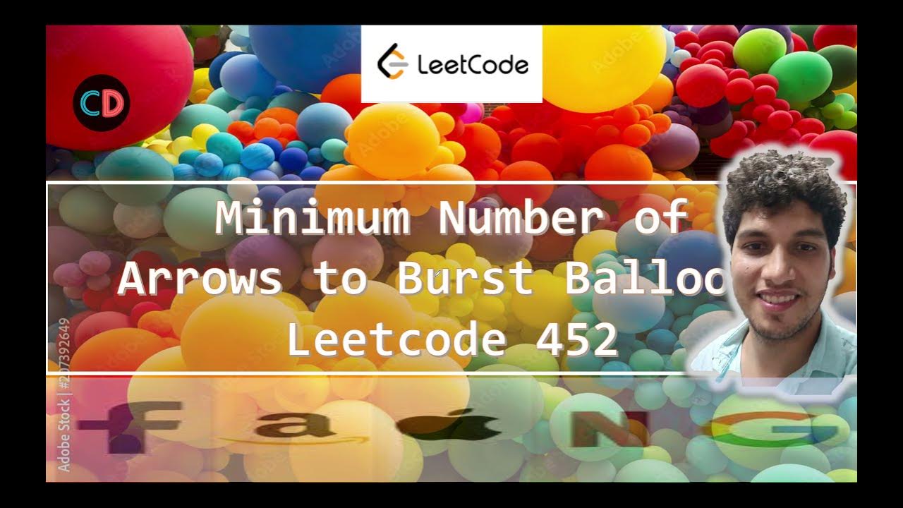 Minimum Number of Arrows to Burst Balloons | Leetcode 452| Live coding session 🔥🔥| Greedy ...