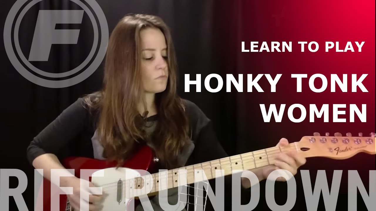 Learn to play "Honky Tonk Women" by The Rolling Stones - YouTube