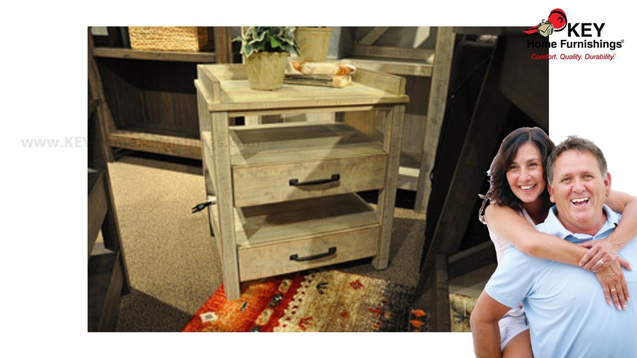 Ashley Carynhurst Printer Stand H755-11 | KEY Home - YouTube